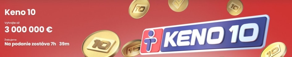 Lotérie Keno 10: výsledky, Joker, pravidlá a tabuľka výhier | 🍀 Vyhraj.sk