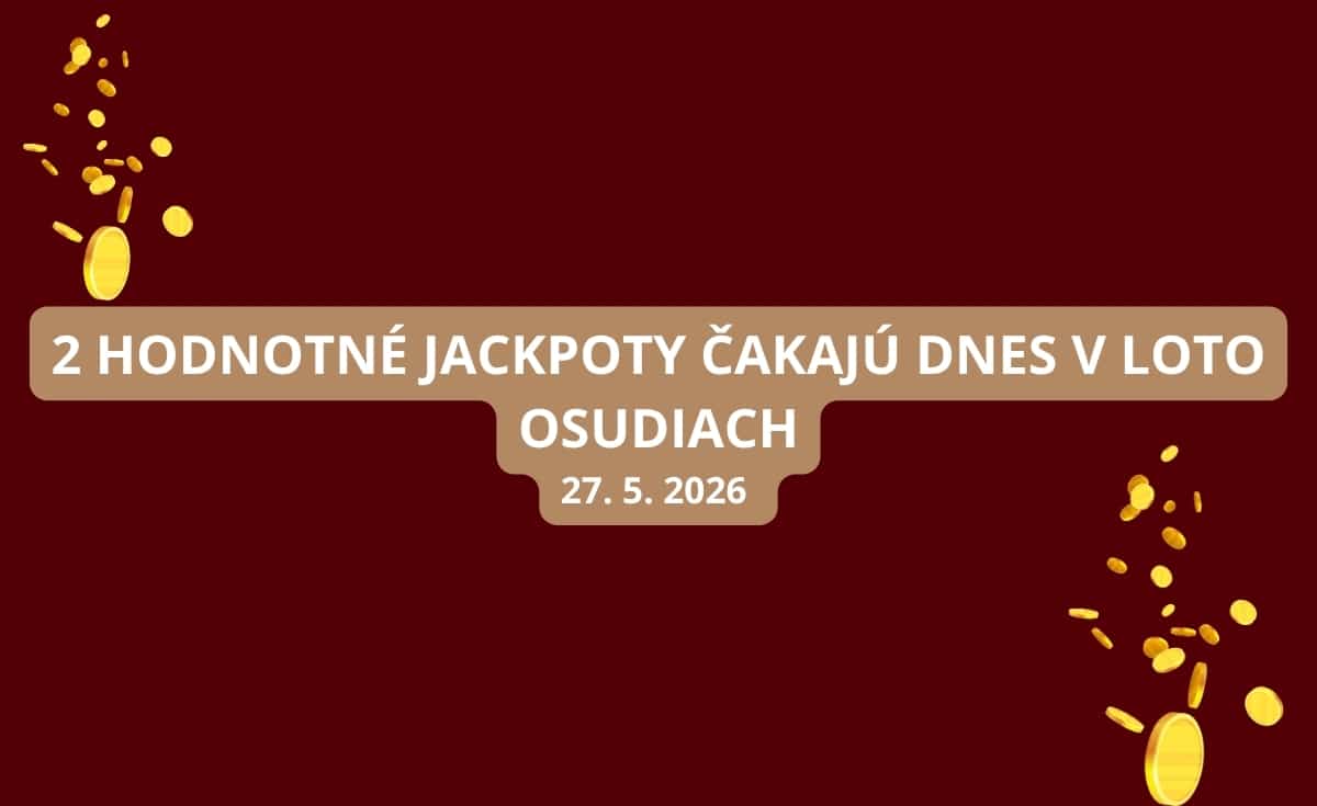 Loto úlovok: 500 000 eur + 79 547 eur | 🍀 Vyhraj.sk